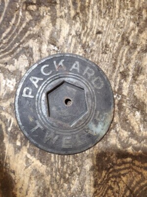 1933-39 Packard Original V12 Hub Cap Medallion "Packard Twelve" | eBay