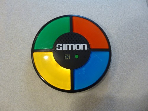 Simon Says Memory Game Working Lights Sounds Handheld Electronic Toy ...