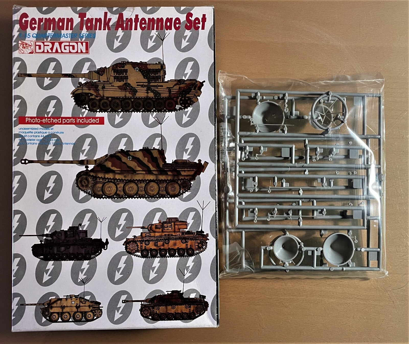 DRAGON 3819 - GERMAN TANK ANTENNAE SET - 1/35 PLASTIC KIT | eBay