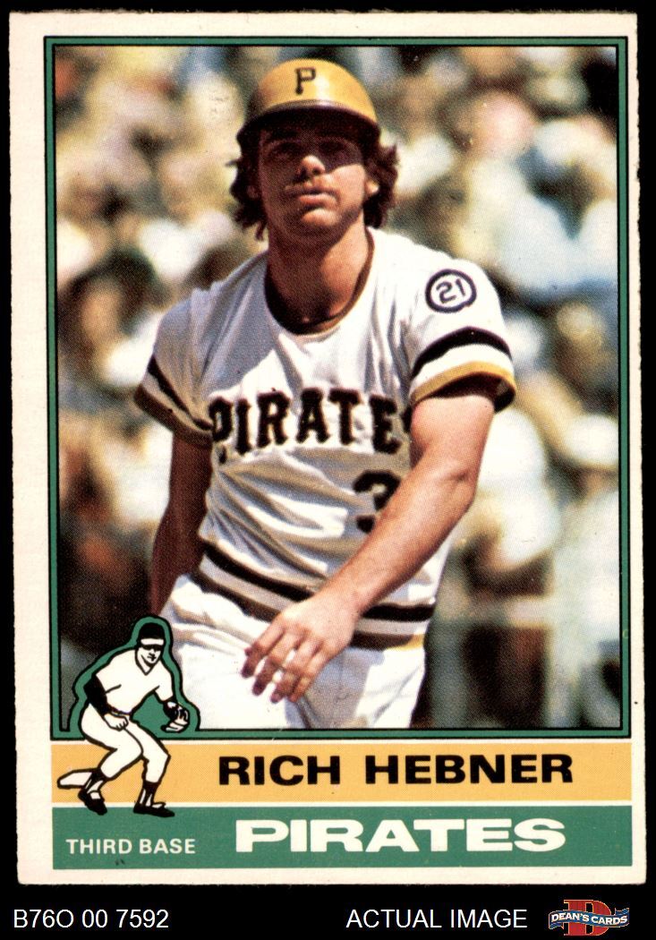 1976 O-Pee-Chee #376 Rich Hebner Pirates 5 - EX | eBay