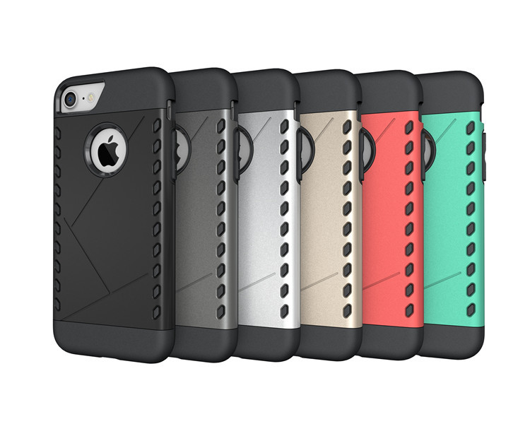 For iPhone 7 - SuperGuardZ® Heavy-Duty Slim Shockproof Cover Case Armor ...