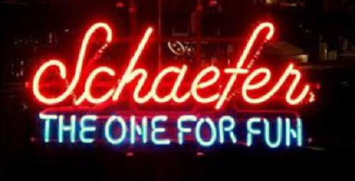 New Schaefer Beer The One For Fun Open Beer Bar Neon Light Sign 20"x16 ...