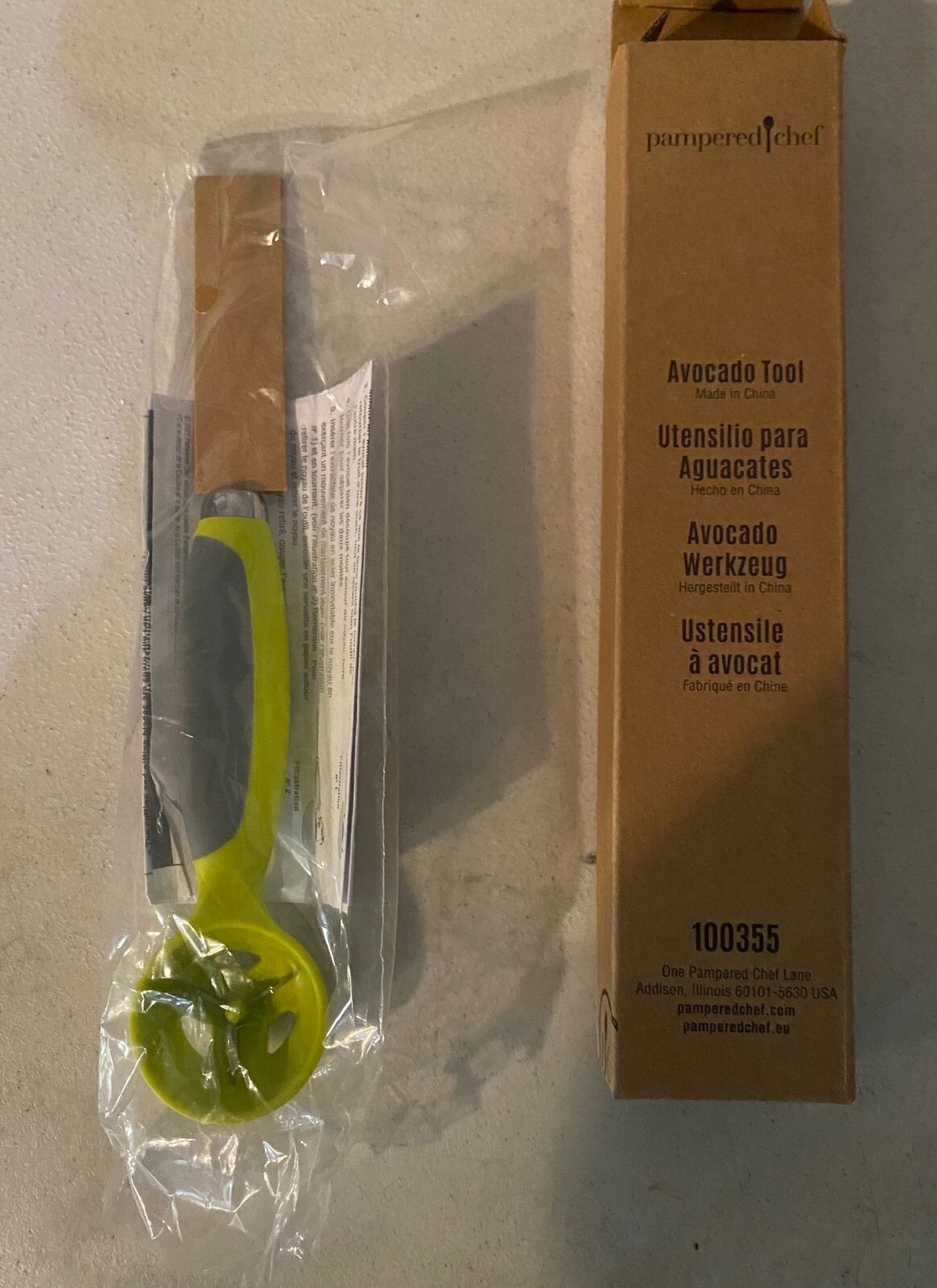 NEW NIP - Pampered Chef Avocado Tool 100355 - Free Shipping - Pitter ...