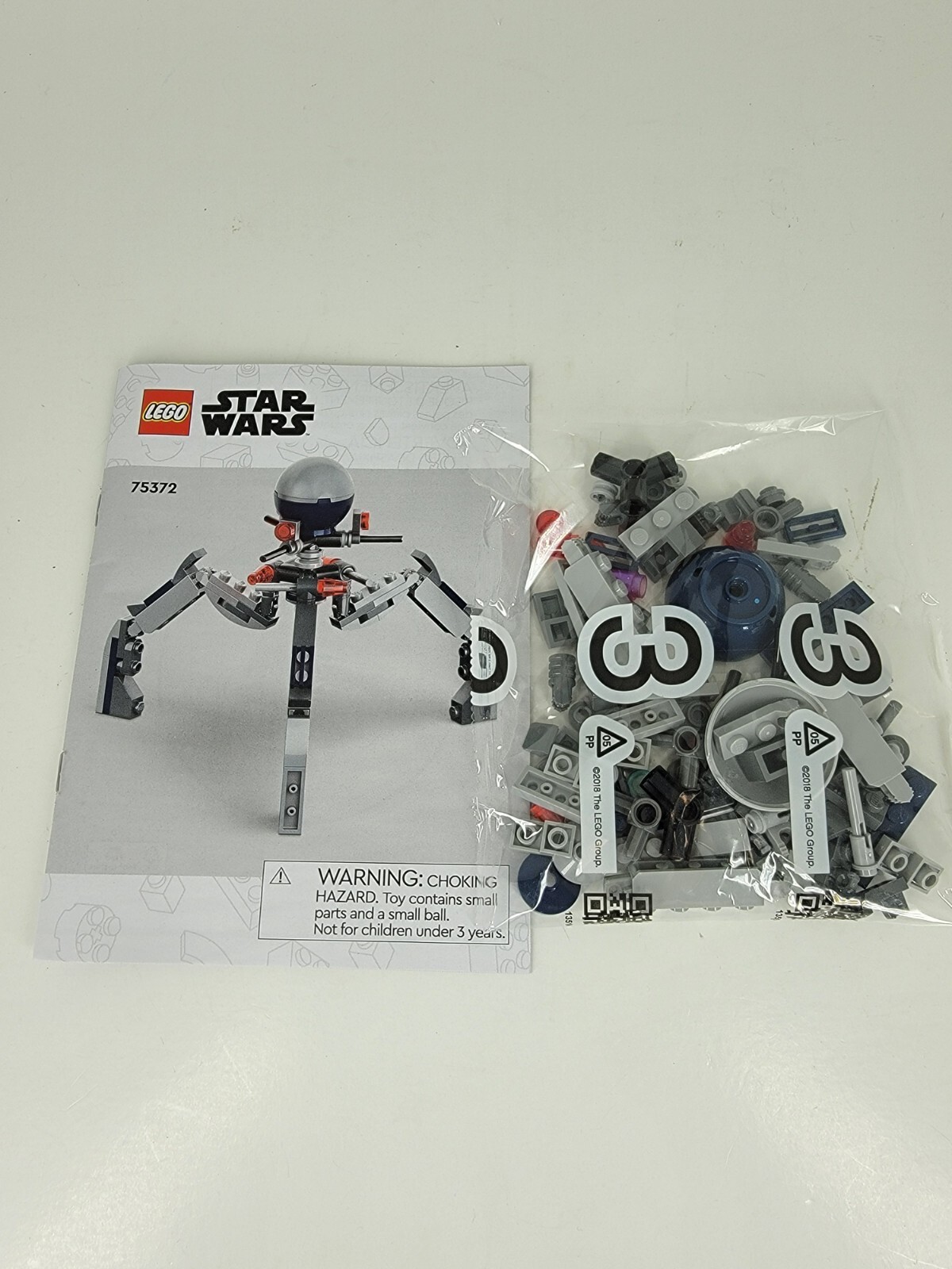 Lego Star Wars 75372 Tri Droid SEALED Bag 3 | eBay