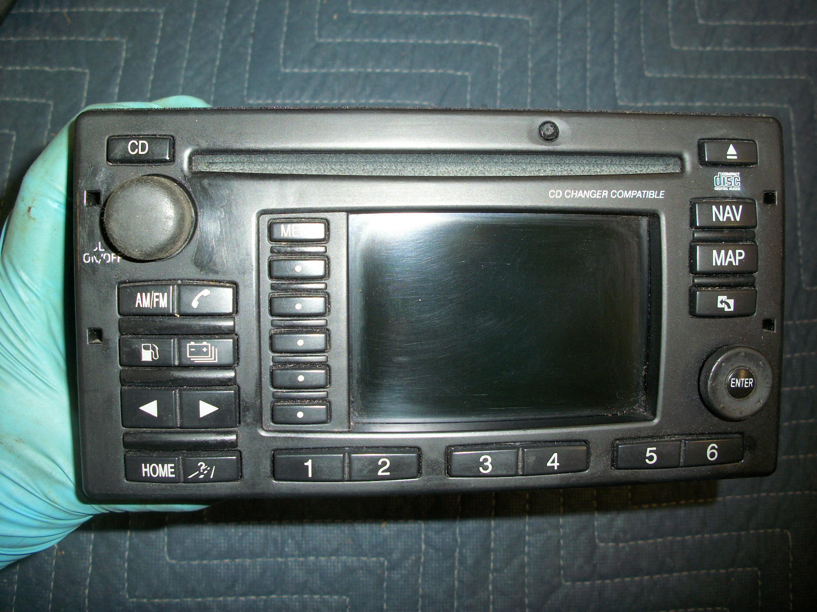 2007 FORD ESCAPE NAVIGATION CD PLAYER 6M6T-18K931-BC | eBay