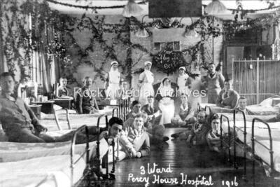 flt-24 Ward 3, Percy House Military Hospital, Isleworth, London. Photo ...