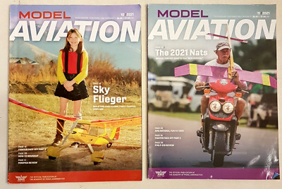 Model Aviation Magazine Oct & Nov 2021 LOT x 2 Sky Flieger Minimoa ...