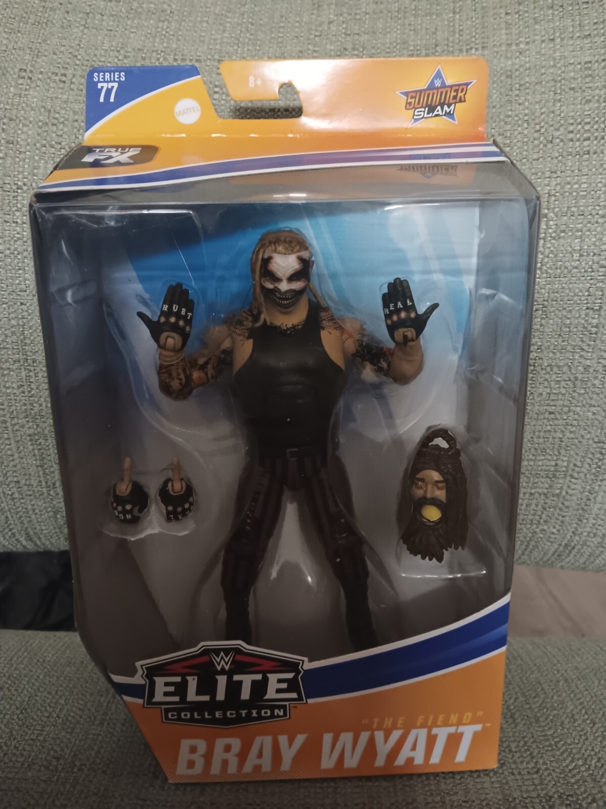 WWE Summer Slam Bray Wyatt The Fiend Elite Series 77 Action Figure New ...