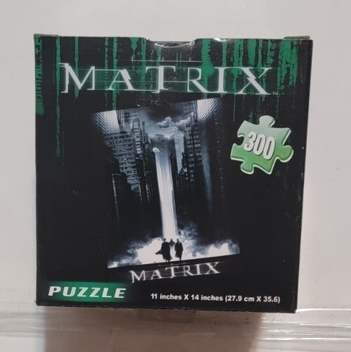 The Matrix Movie Keanu Reeves 300 Piece Jigsaw Puzzle 11X14 Cardinal ...