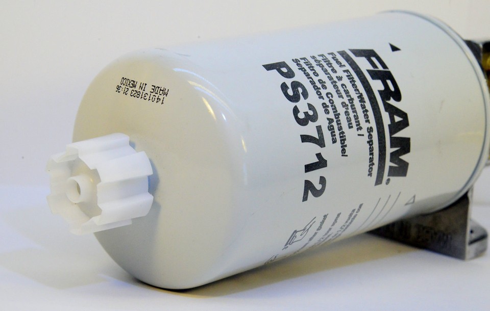WVO BIO Diesel 4 Port Mount/Base NO HD FRAM PS3712 Fuel Filter Water ...