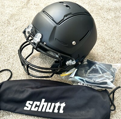 Schutt F7 VTD Football Helmet, ROPO DW NB VC Facemask, Small, Matte ...