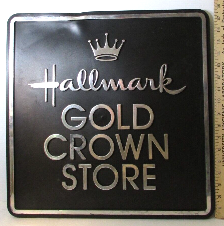 Hallmark Gold Crown Logo Hallmark Gold Crown Store Editorial Image.