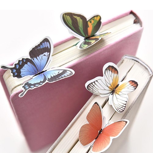 1pc butterfly bookmarks For books cute kawaii 3D bookmark office Lot N3 ...