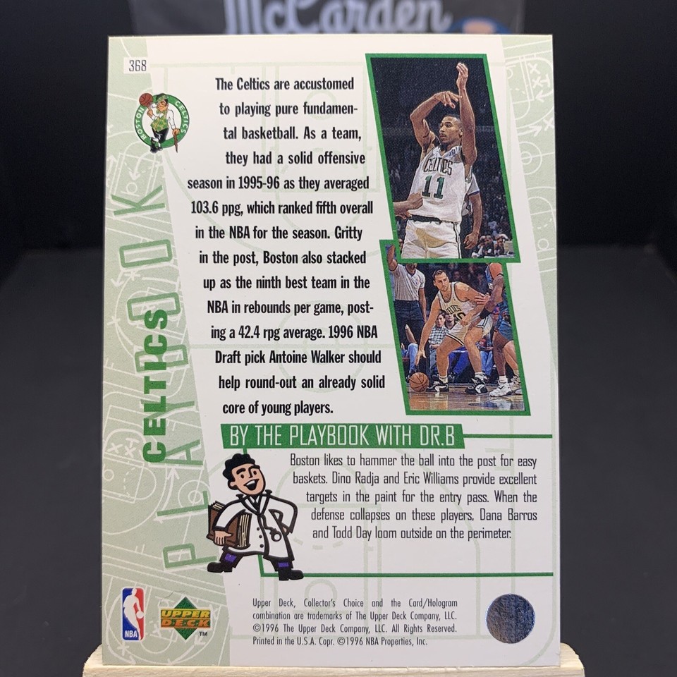 1996-97 Upper Deck Collector's Choice Celtics Playbook #368 | eBay