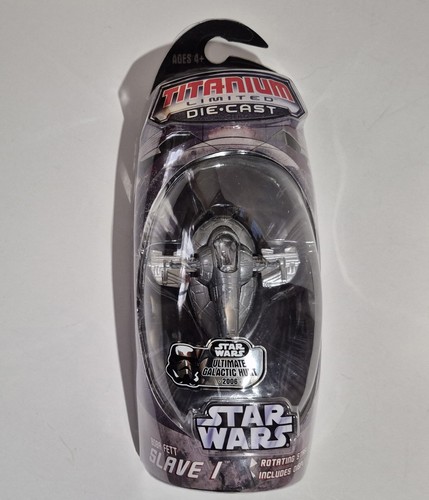 2006 Hasbro Die Cast Titanium Series Star Wars Mini Ships Chase Boba ...