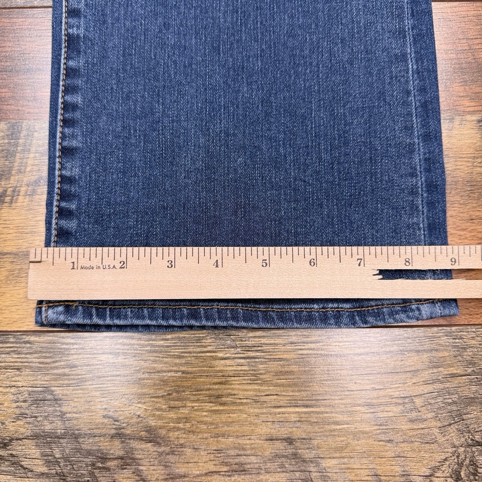 Talbots Bootcut Curvy Jeans 10 Blue Mid Rise Stretch Flawless Five ...