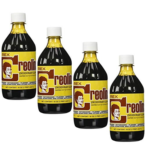 Rex Chemicals Animal Quarters CREOLINA Coal Tar Deodorant Cleaner 4 ...