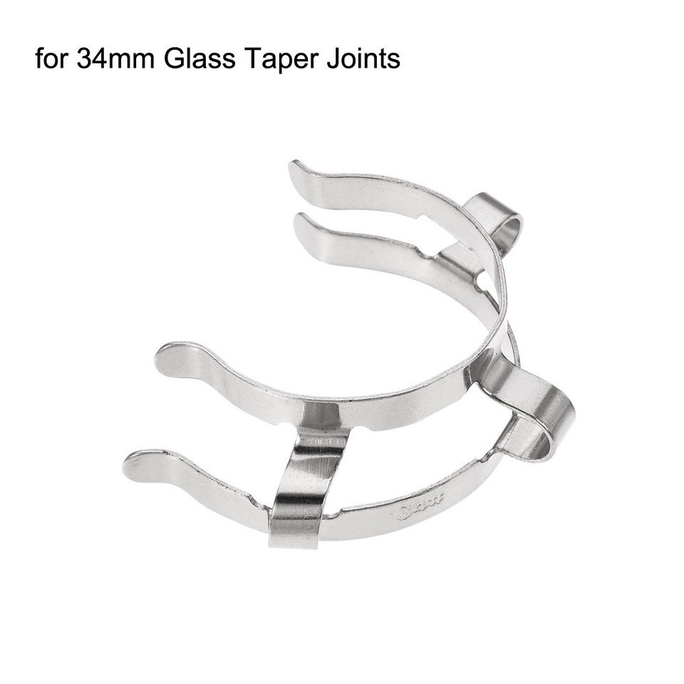 Joint Clip Lab Clamp for 34mm Glass Taper Joint Laboratory Tool 2Pcs | eBay
