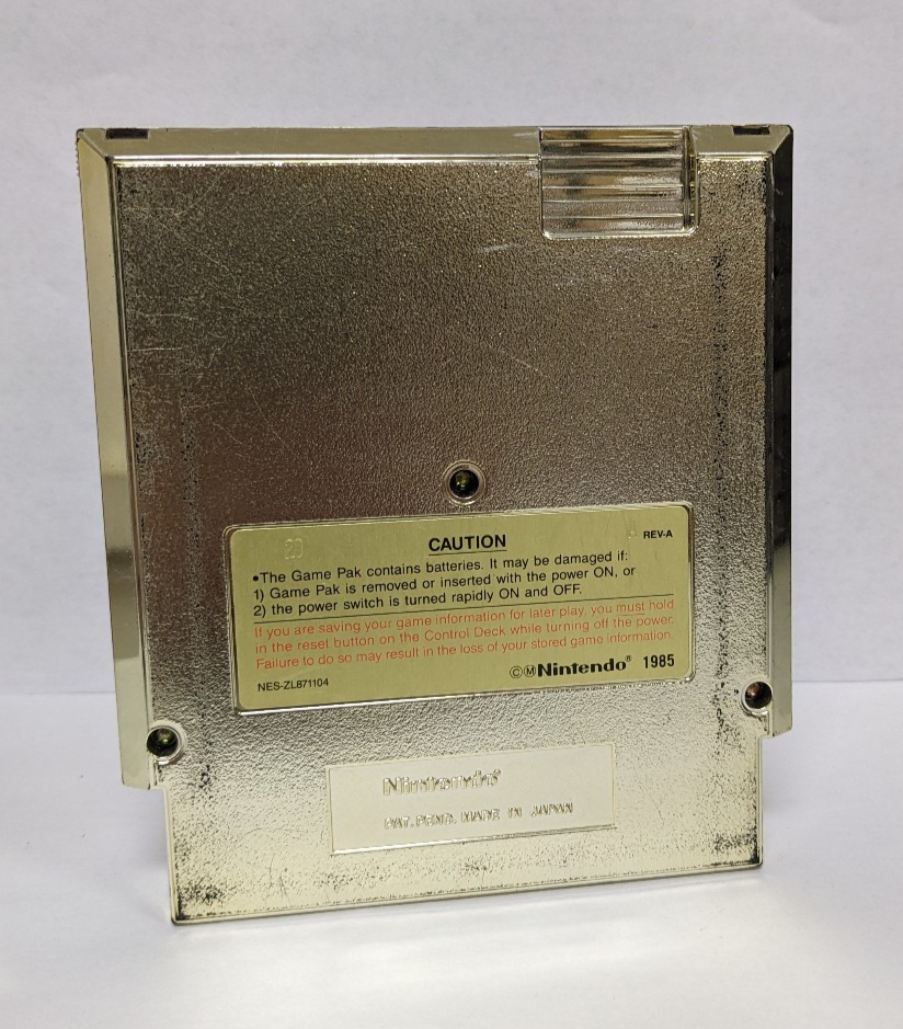 Nintendo NES Legend of Zelda Gold NES Video Game Cartridge | Tested ...