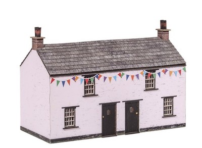 Scale Model Scenery KX074 OO Gauge Workers Cottages Laser Cut Kit | eBay UK