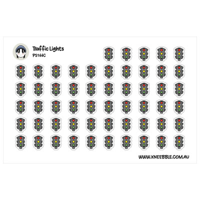 Traffic Lights Stickers – Driving School Planner | Road Safety Decals ...