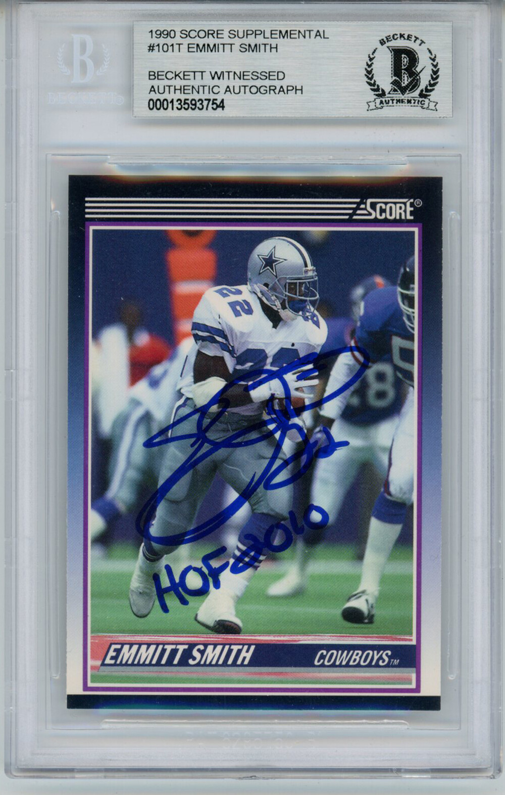Emmitt Smith Autographed Memorabilia | Signed Photo, Jersey ...