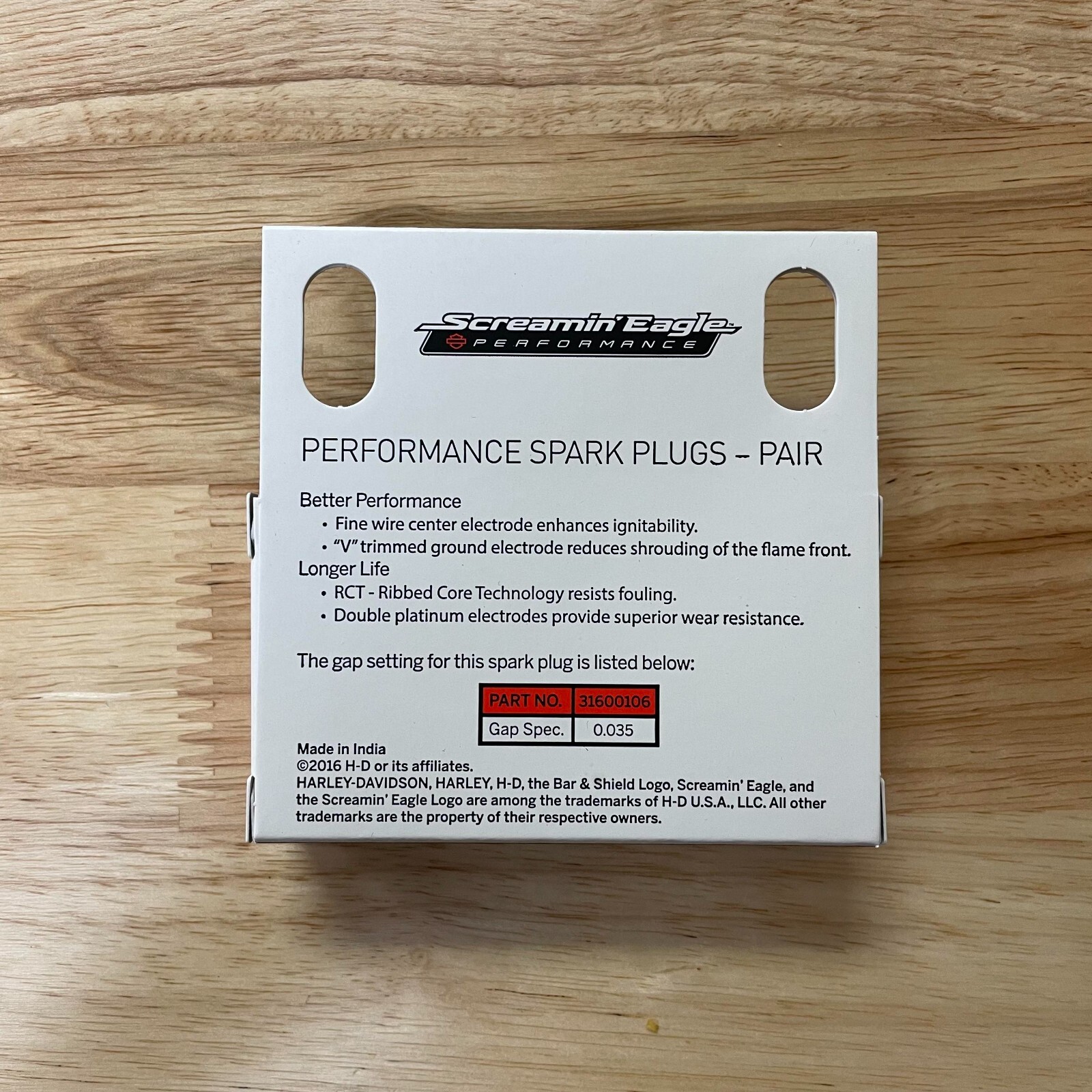 OEM HARLEY DAVIDSON SCREAMIN' EAGLE SPARK PLUG PAIR - 31600106 [ NEW ...