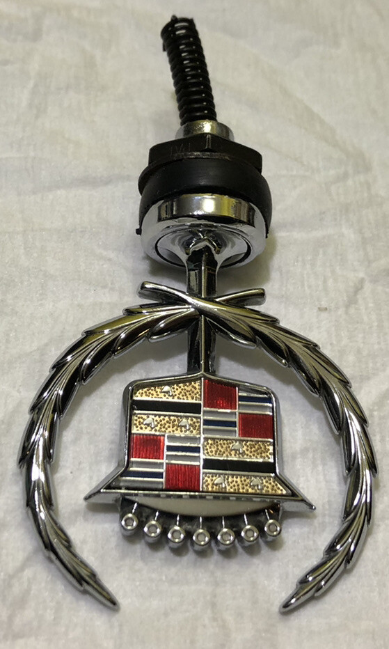1985?-1992? CADILLAC BROUGHAM?/FLEETWOOD? HOOD ORNAMENT | eBay