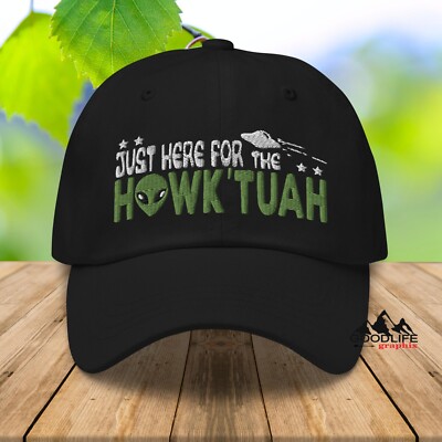 Hawk Tuah Alien UFO Baseball Cap Dad Hat for Men Women | eBay