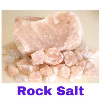 Natural Himalayan Salt Chunks: XL Large (Chunky Crystals, Pink Sea Salt ...
