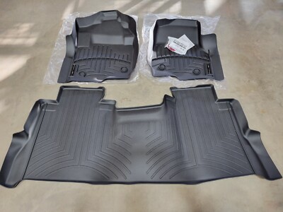 2017-2020 Ford F250 F350 F450 F550 ROUSH Floor Mat Set 3 Piece | Black