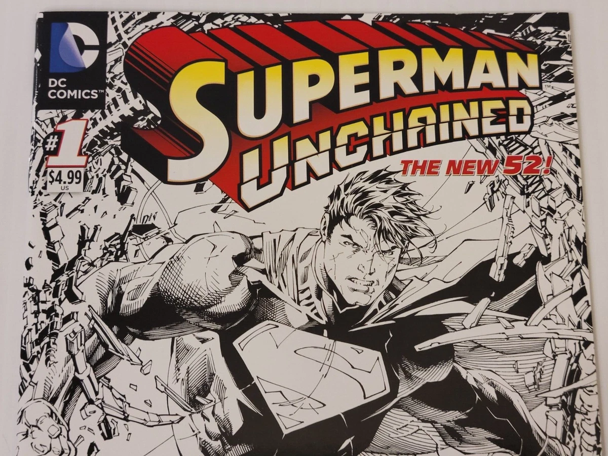 Jim Lee Superman Unchained Pencils