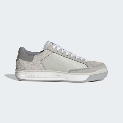 adidas Originals Rod Laver Shoes Leather Trainers in Grey / White | eBay