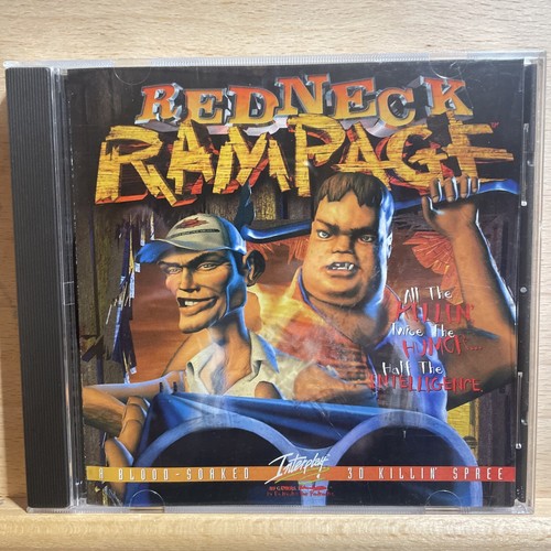 Redneck Rampage (PC, 1997) Rated M, Interplay Game UFO's, Big Rigs, and ...