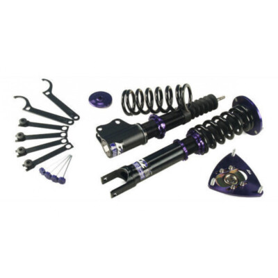 D2 Racing Pro Street Series Coilover Kit (Fits RS4 B7 Avant 4WD 06-08 ...