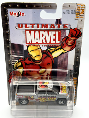 MAISTO ULTIMATE MARVEL IRON MAN GMC TERRADYNE PICKUP, 1:64, NIB | eBay
