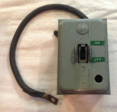 Heavy Duty On/Off Switch Box 110 600V -3 Phase AC | eBay