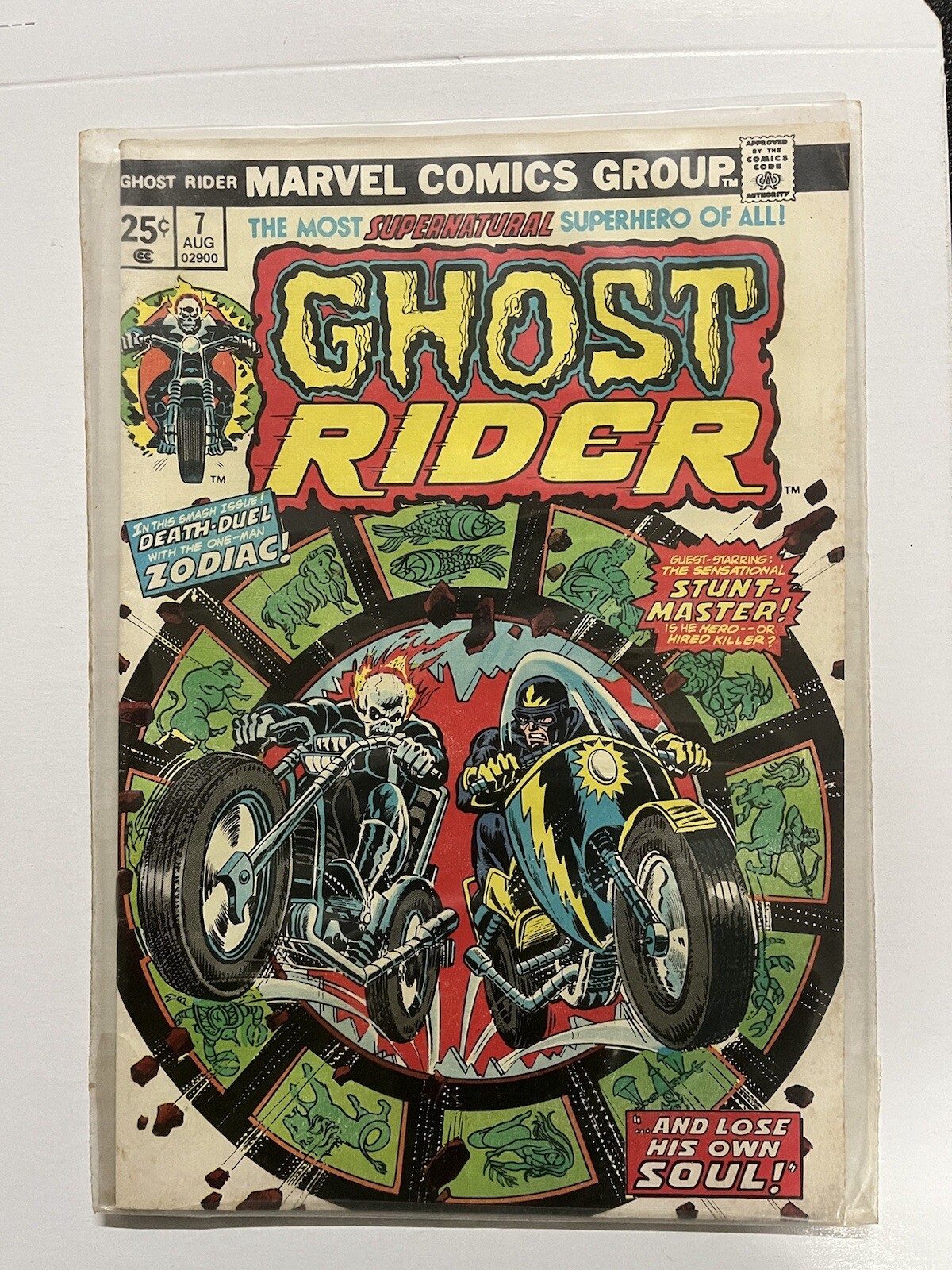 Ghost Rider #7 Marvel Comics 1974 Stunt-Master | eBay