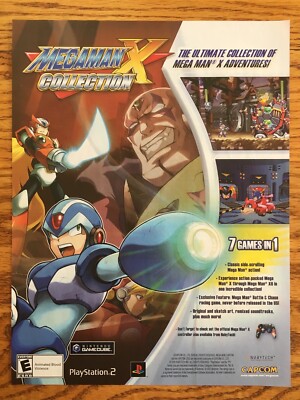 Megaman x collection gamecube - paralimfa