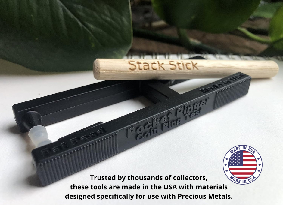 The Pocket Pinger w/ Stack Stick - Coin Ping Test, Coin Pinger | eBay
