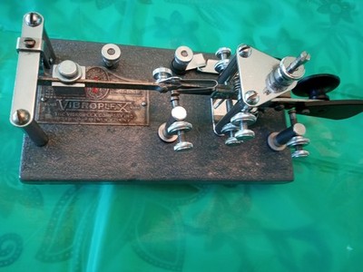 Vibroplex Lightning Bug Morse Code Key 1944 s/n 135530 | eBay