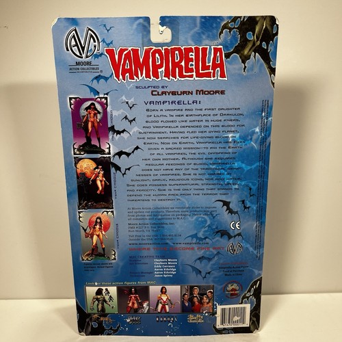 Vampirella Action Figure Clayburn Moore Action Collectibles Harris ...