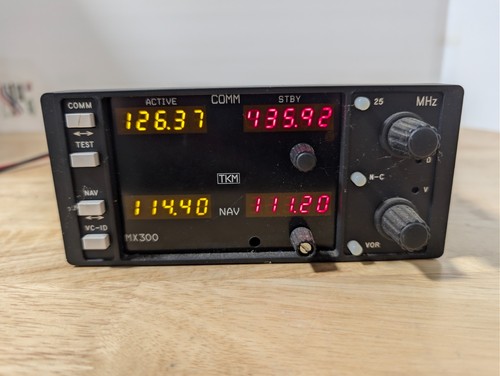 TKM MX 300 Nav Com Radio with tray, 14V | eBay