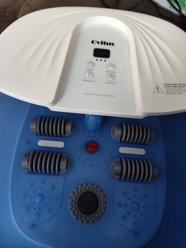 OVITUS Foot Spa Bath Massager with Heat and Massage Rollers. | eBay