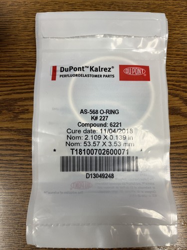 Kalrez 6221 O-ring Size 227 | eBay