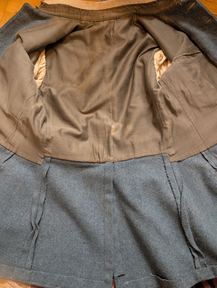 Vintage WW1 French Officers Field Tunic Jacket Horizon Blue | eBay UK