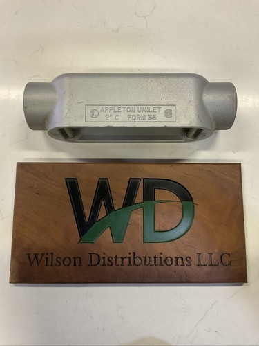 2" C Form 35 Appleton Unilet Conduit Outlet Body Malleable Iron Screw ...