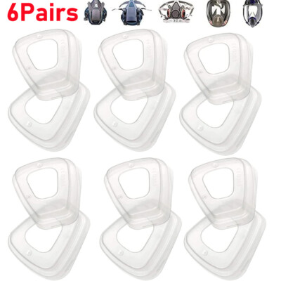 12PCS 501 Filter Retainer Cover For 5N11 5P71 7502 6200 Respirator Mask ...