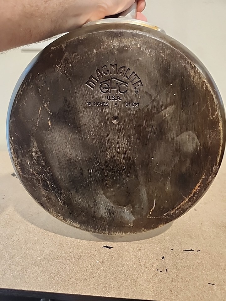 Magnalite GHC Professional 3 Pc Set 12" Skillet, 3 qt Pot w Lid, 1 qt ...