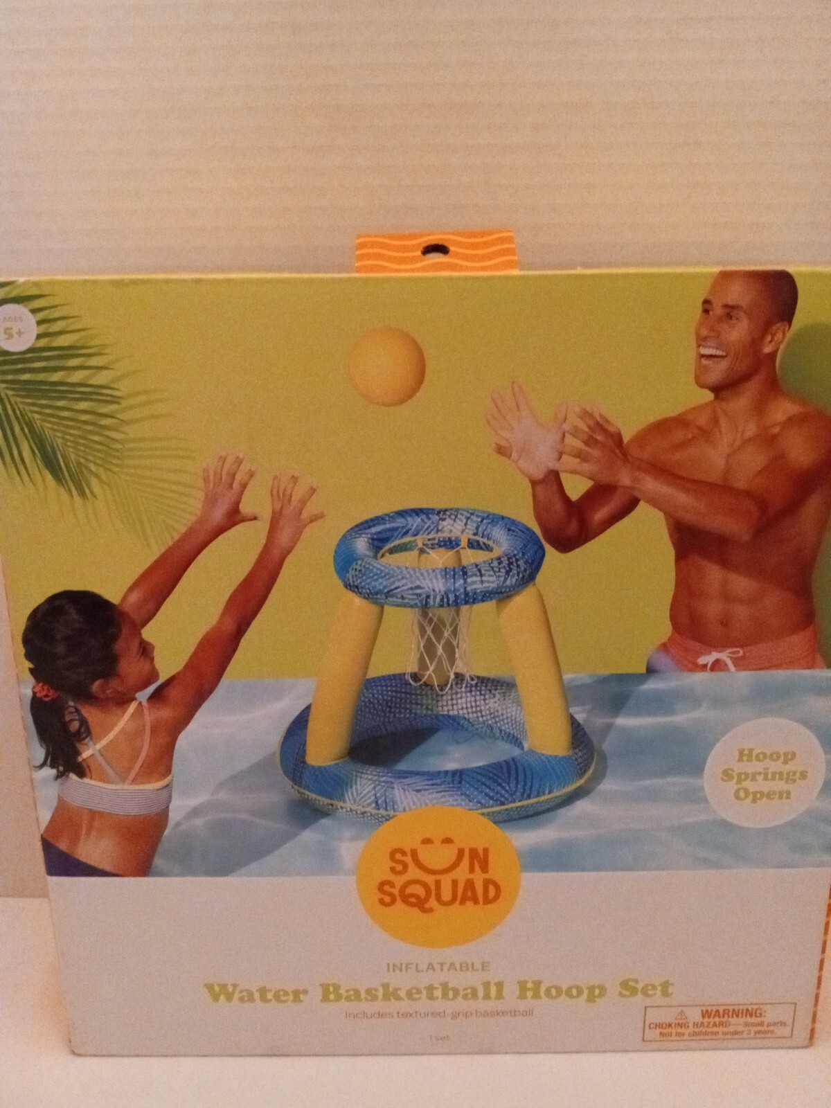 Water Basketball Hoop Set Sun Squad- New in Box | eBay
